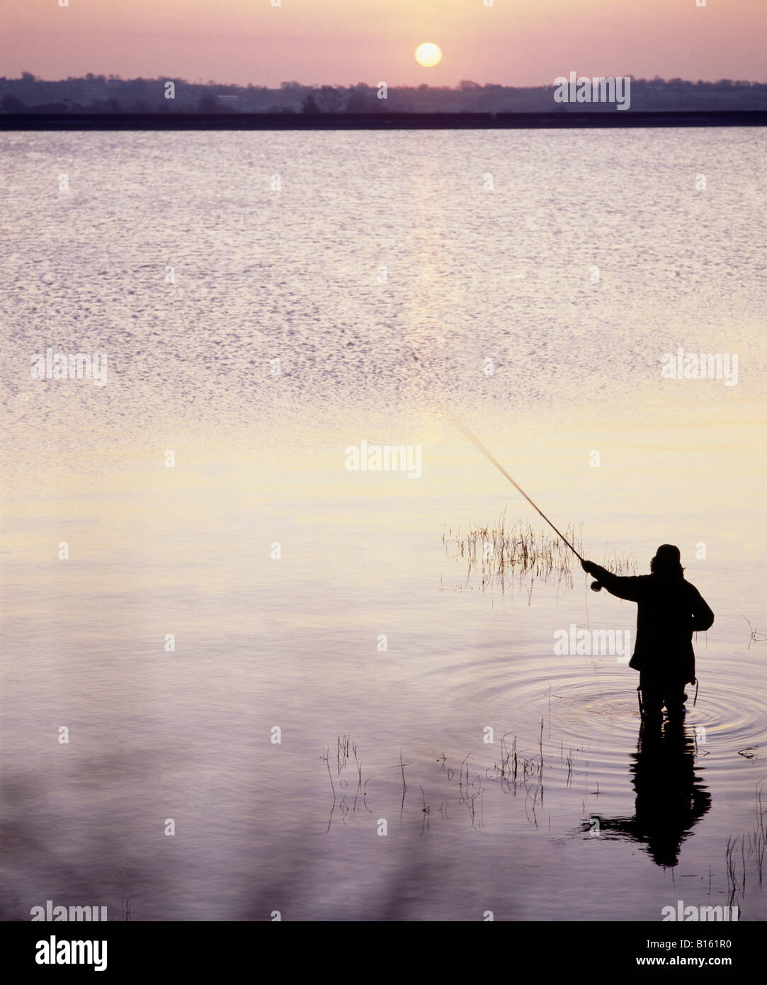 Angler on lough neagh hi-res stock photography and images - Alamy