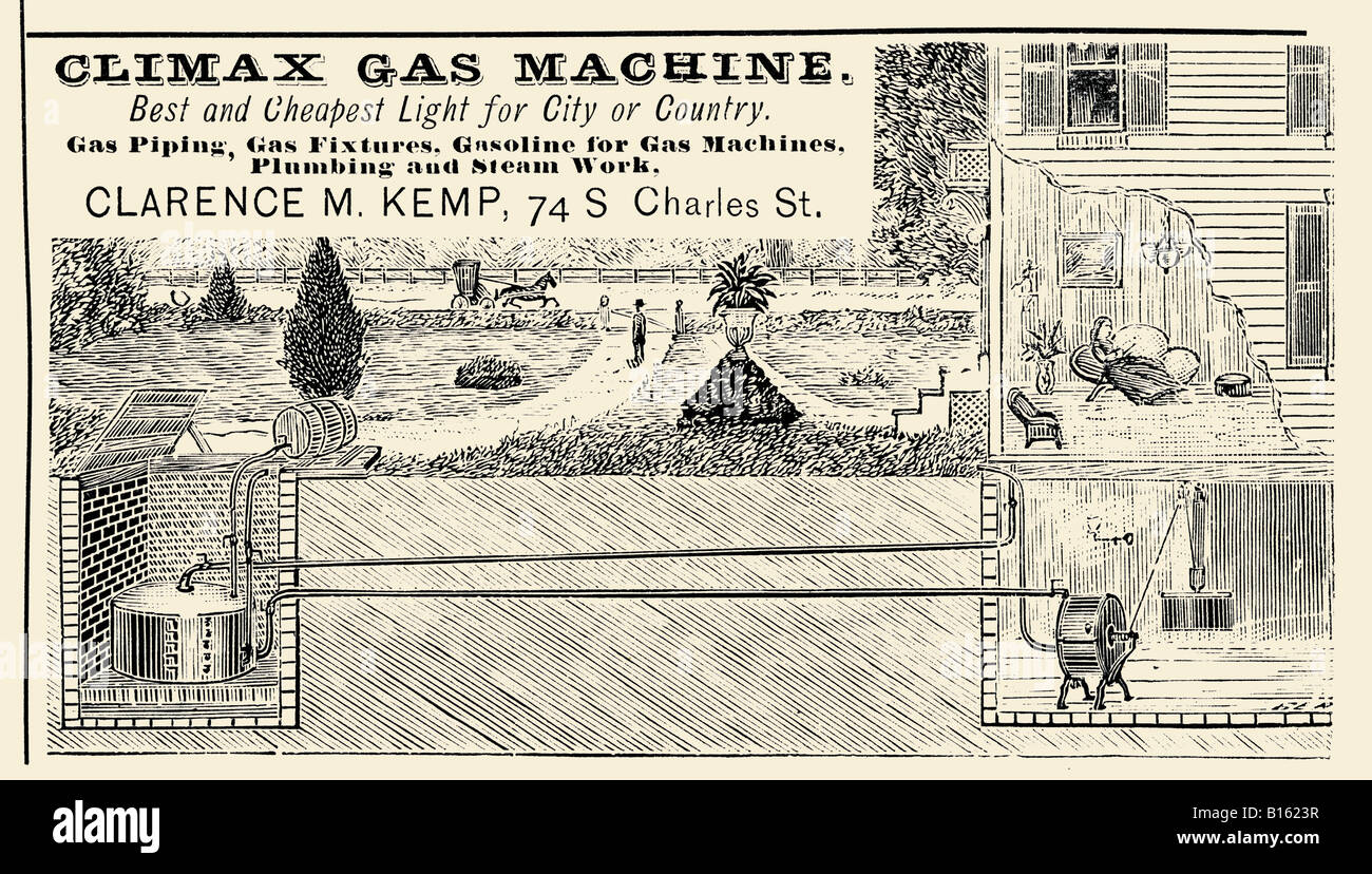 Climax Gas Machine Stock Photo - Alamy