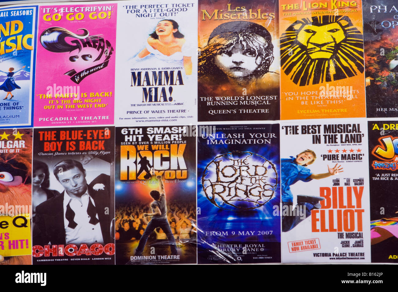 West End London England entertainment show musical Stock Photo - Alamy