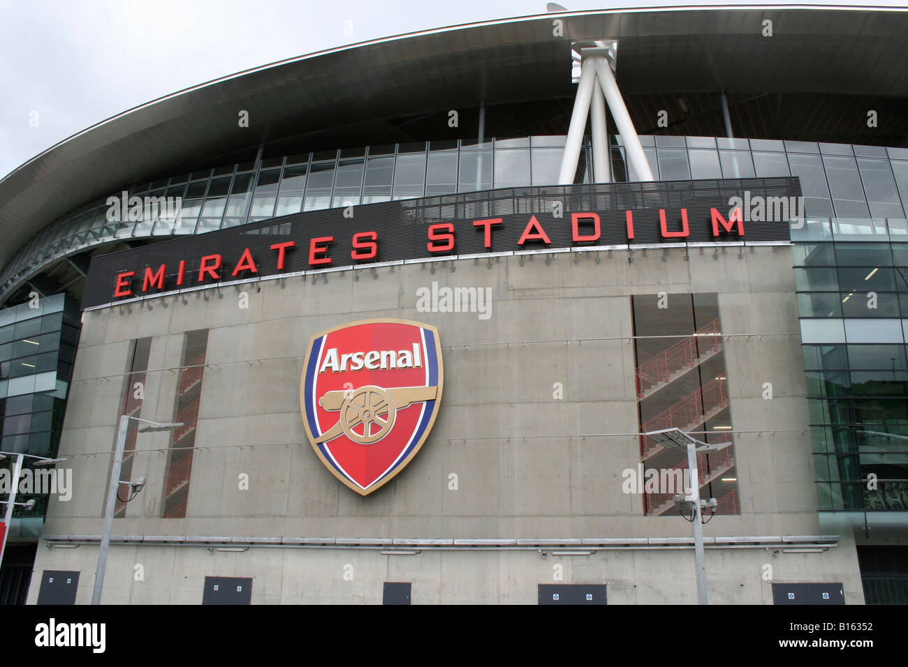 The new Arsenal FC Stadium Emirates Sir Robert McAlpine North London N7 ...