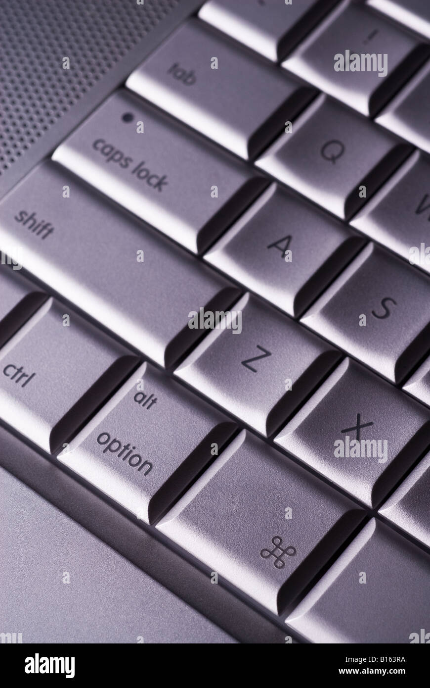Close up of a modern computer laptop keyboard Stock Photo - Alamy