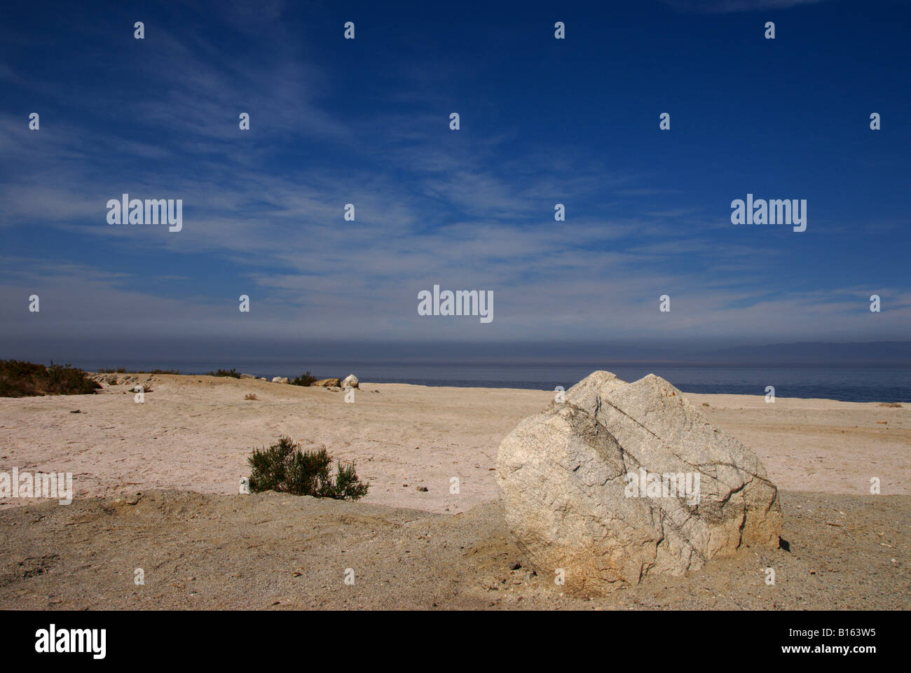The Salton Sea - a threatened ecosystem, California, USA Stock Photo ...