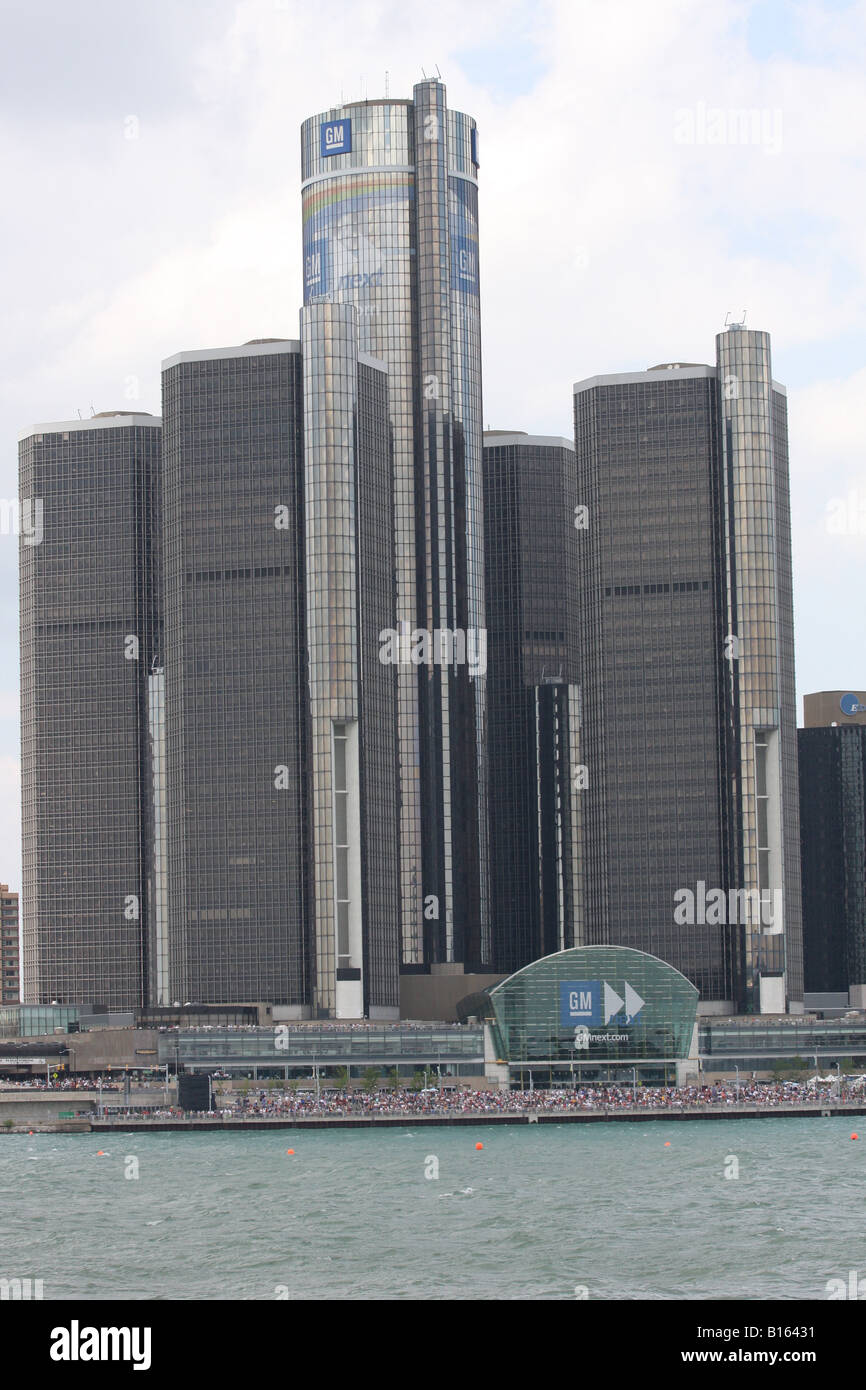 Renaissance Center in Detroit, Michigan Stock Photo - Alamy
