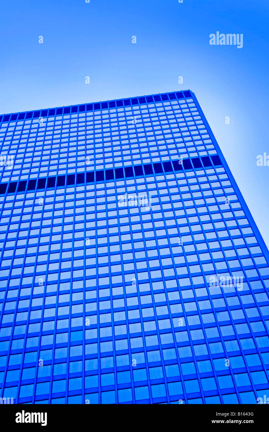 Office buildings downtown financial district large banks Stock Photo ...