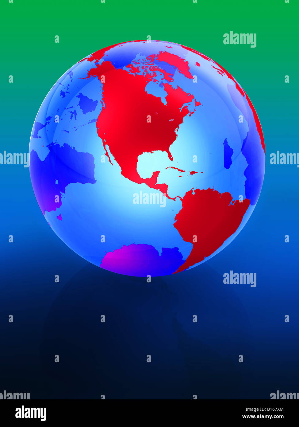 Latin america and south asia globe hi-res stock photography and images ...