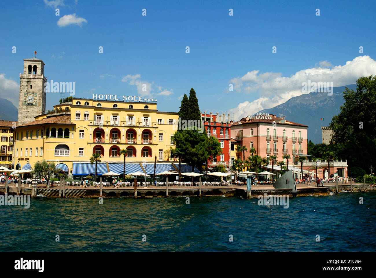 Riva on Lake Garda in Northern Italy Stock Photo - Alamy