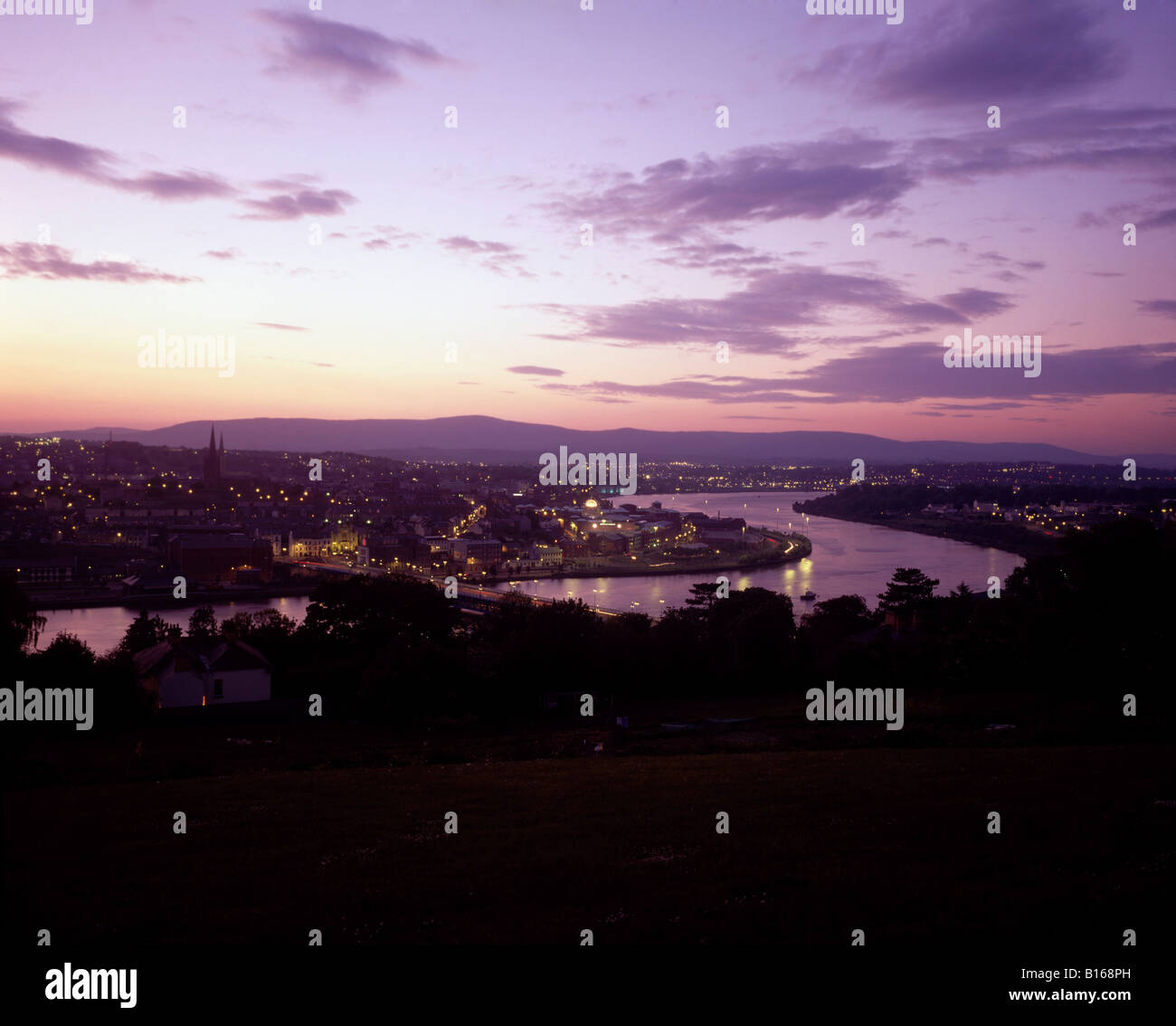 River Foyle, Derry City, Co Derry, Ireland Stock Photo - Alamy
