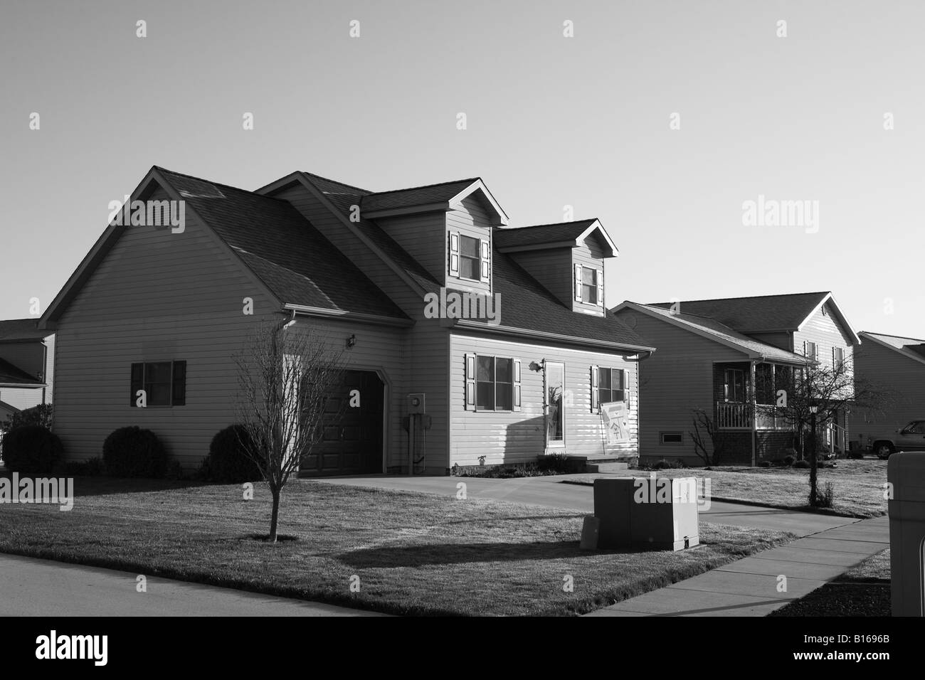 House with dormers Stock Photo - Alamy