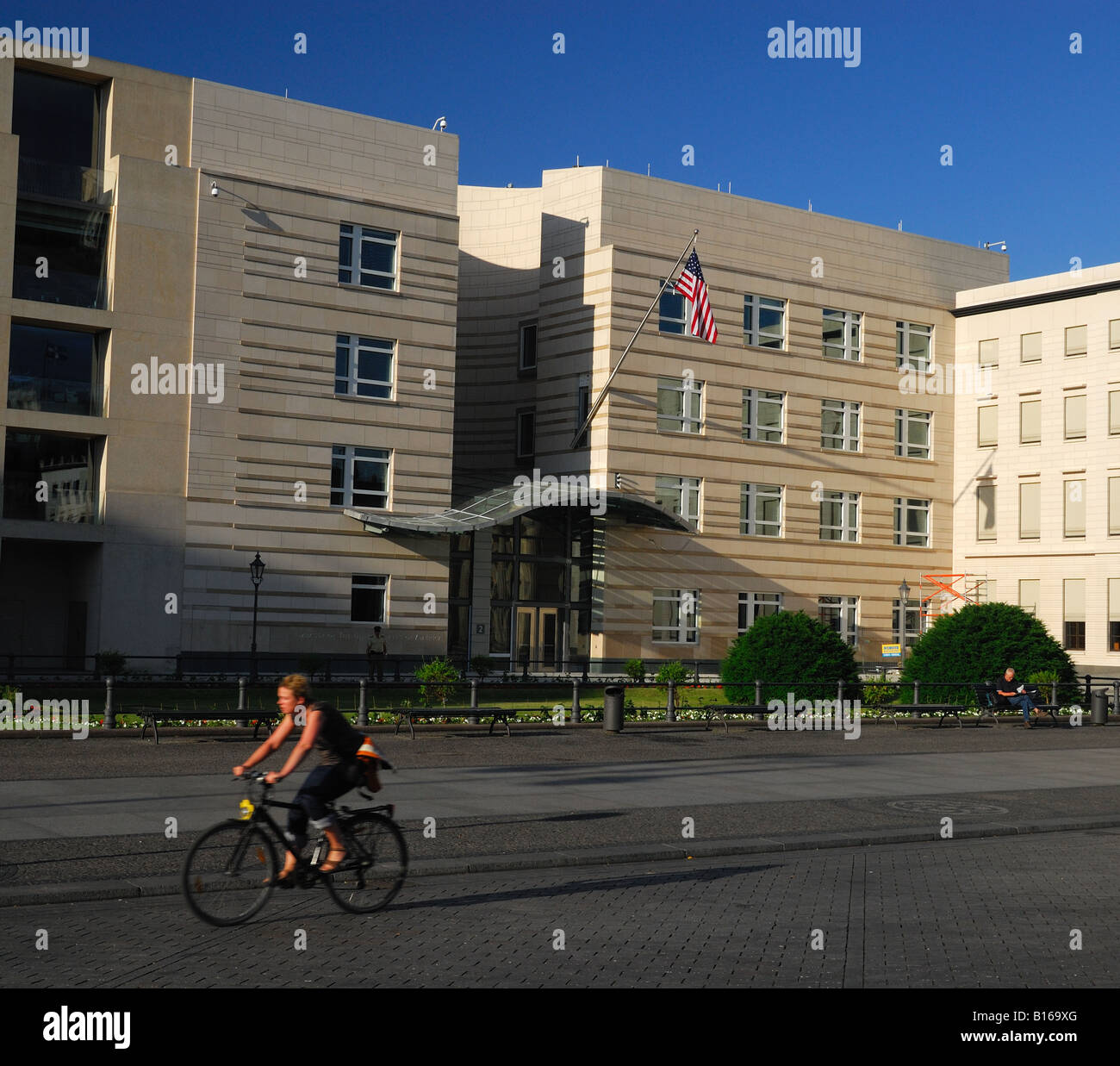 American Embassy in Berlin, Germany Stock Photo - Alamy