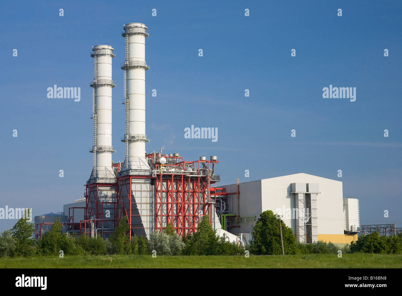 Sutton Bridge power station using combined cycle gas turbine which is ...
