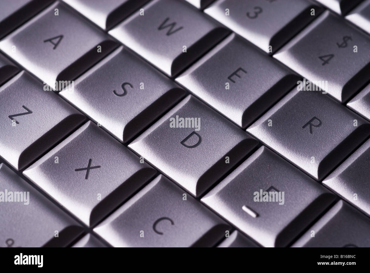 Close up of a modern computer laptop keyboard Stock Photo - Alamy