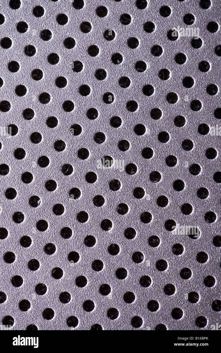 Close up of a repeating pattern of ventilation holes Stock Photo - Alamy