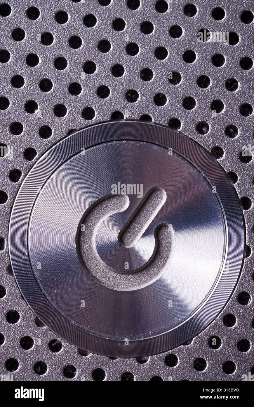 Power button computer hi-res stock photography and images - Alamy