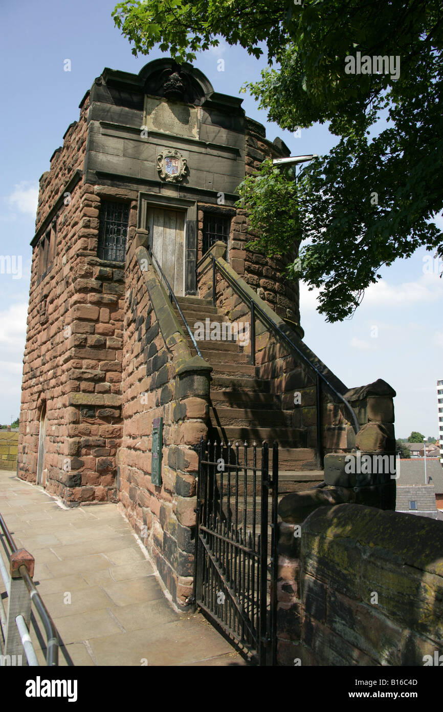 City of Chester, England. King Charles Tower, also known as Phoenix ...