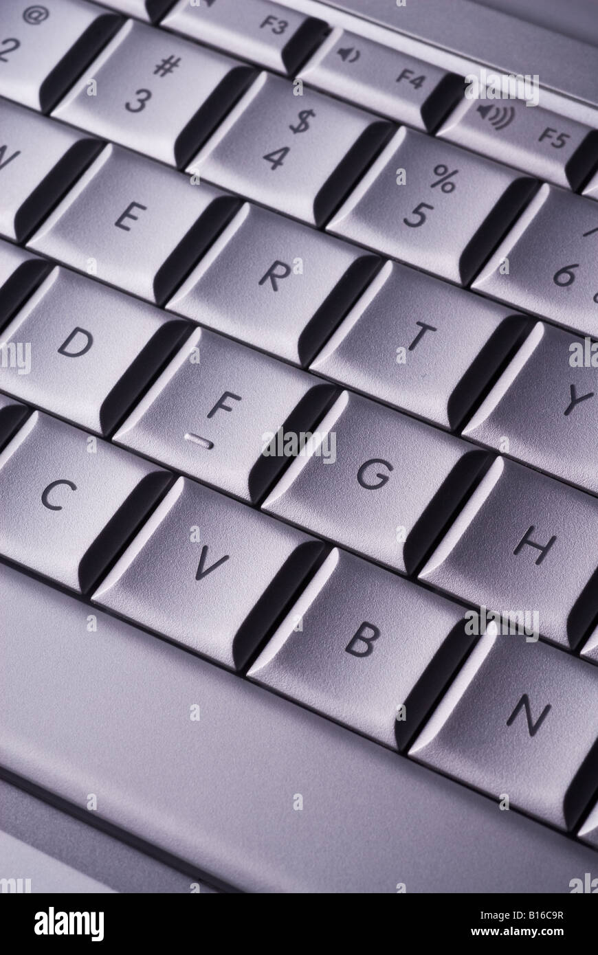 Close up of a modern computer laptop keyboard Stock Photo - Alamy