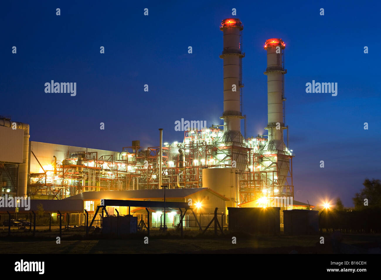 Sutton Bridge power station using combined cycle gas turbine which is ...