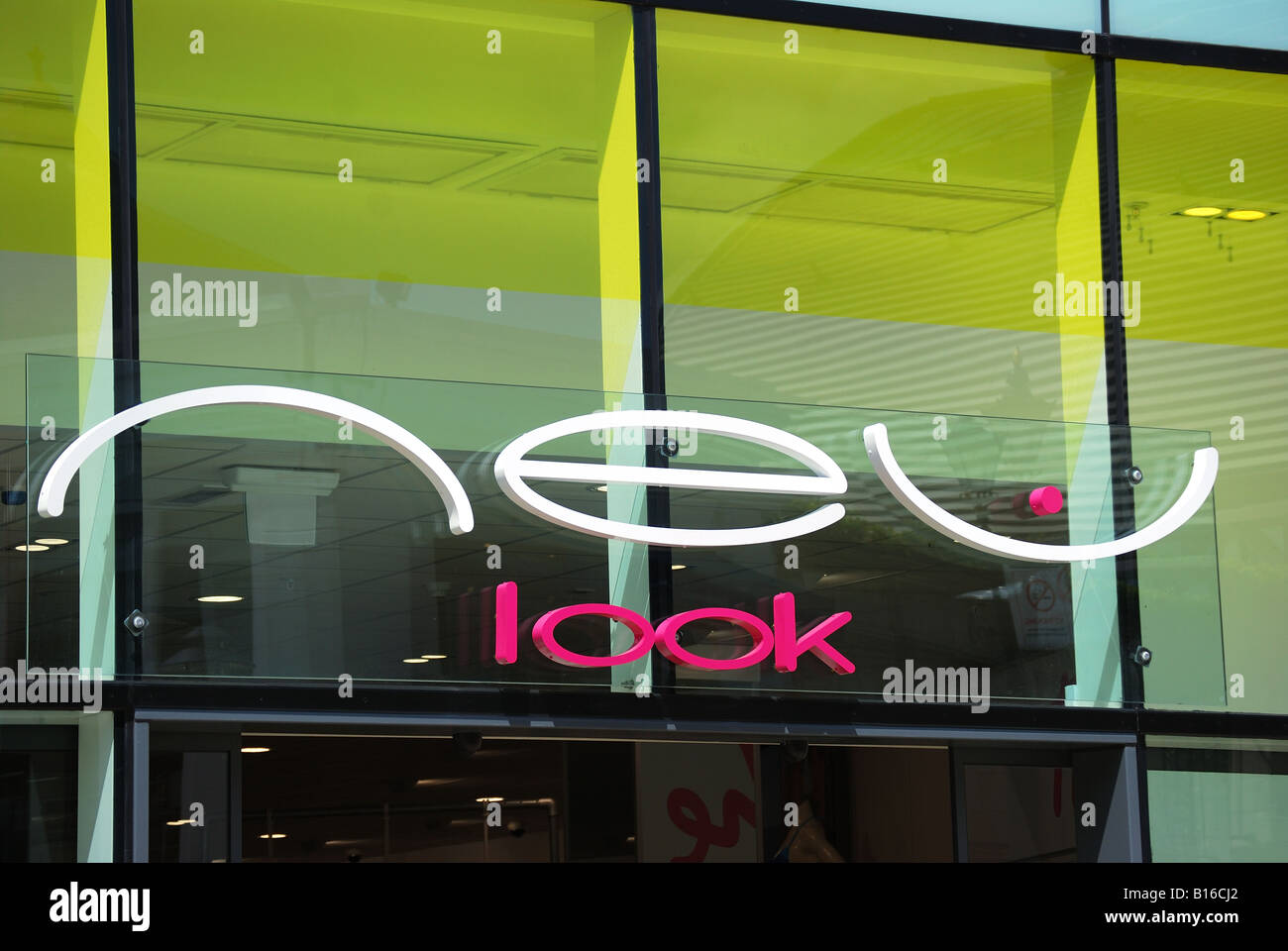 New Look Fashion Store sign, King Edward Court Shopping Centre, Windsor ...