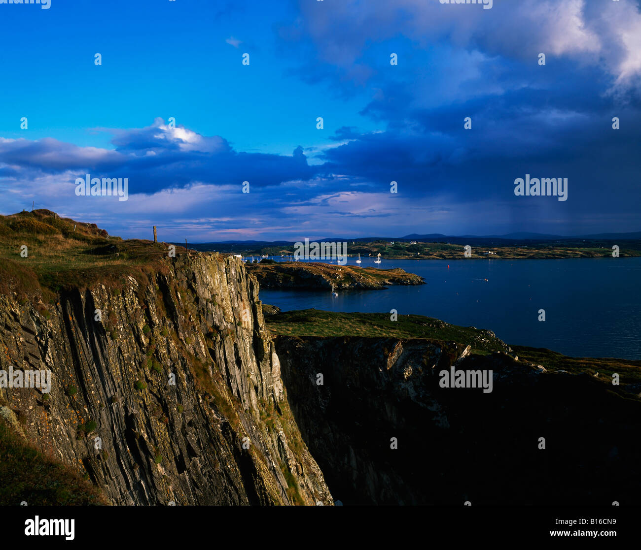 Baltimore cliffs, Co Cork, Ireland Stock Photo - Alamy