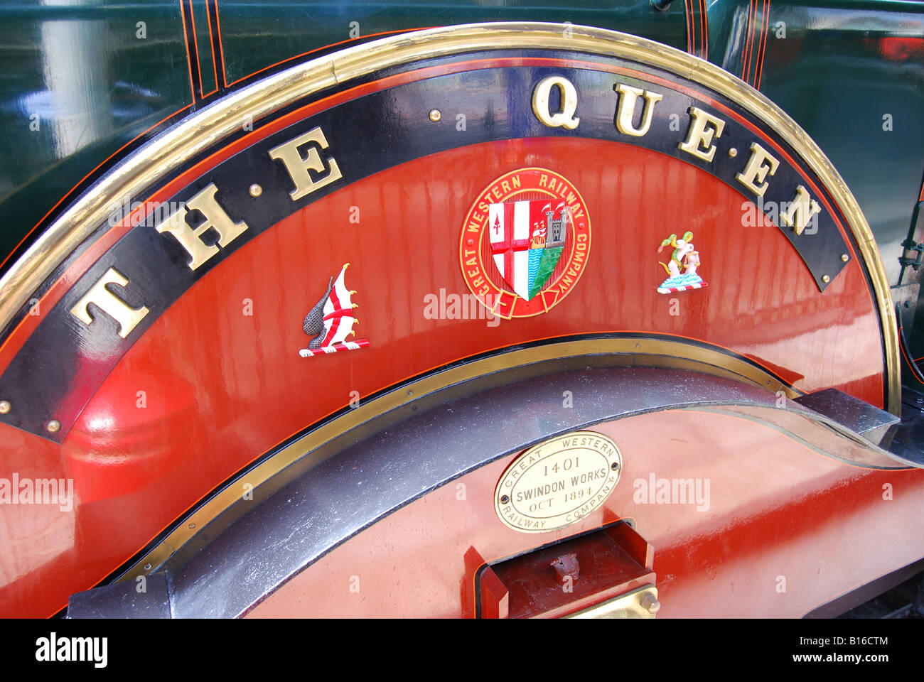 'The Queen Steam' Locomotive, Royal Windsor Station, Windsor, Berkshire ...