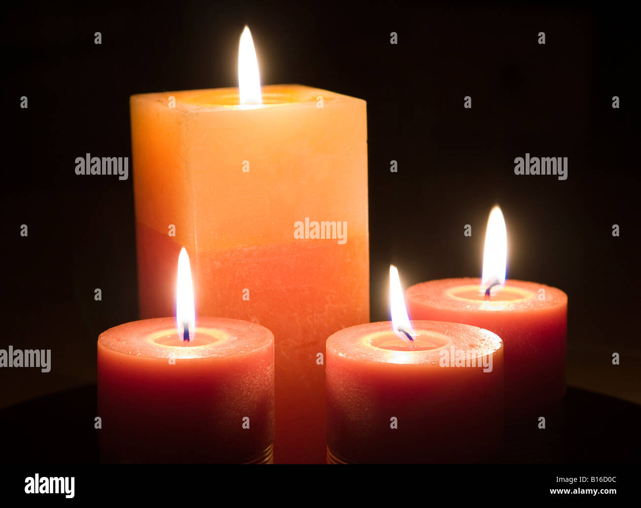 Candle group hi-res stock photography and images - Alamy