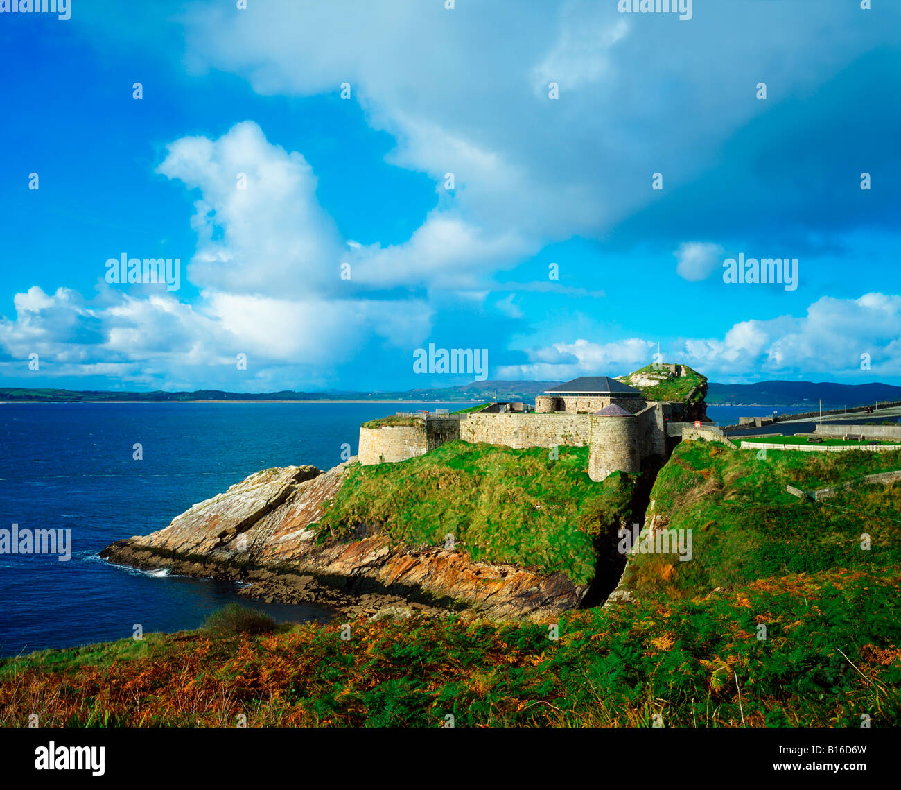 Dunree Fort, Lough Swilly, Inishowen peninsula, County Donegal, Ireland ...