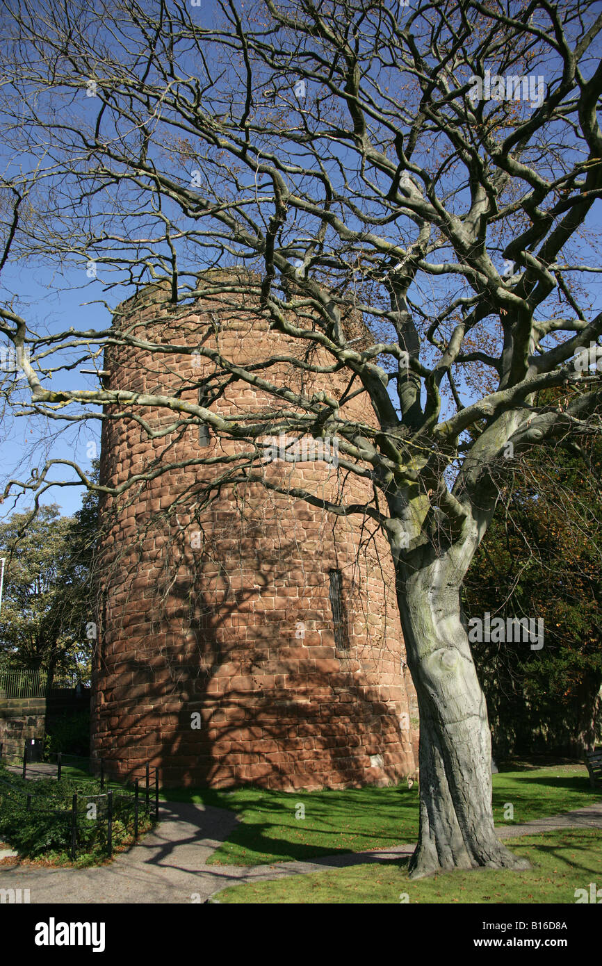 City of Chester, England. The designated conservation area Water Tower ...