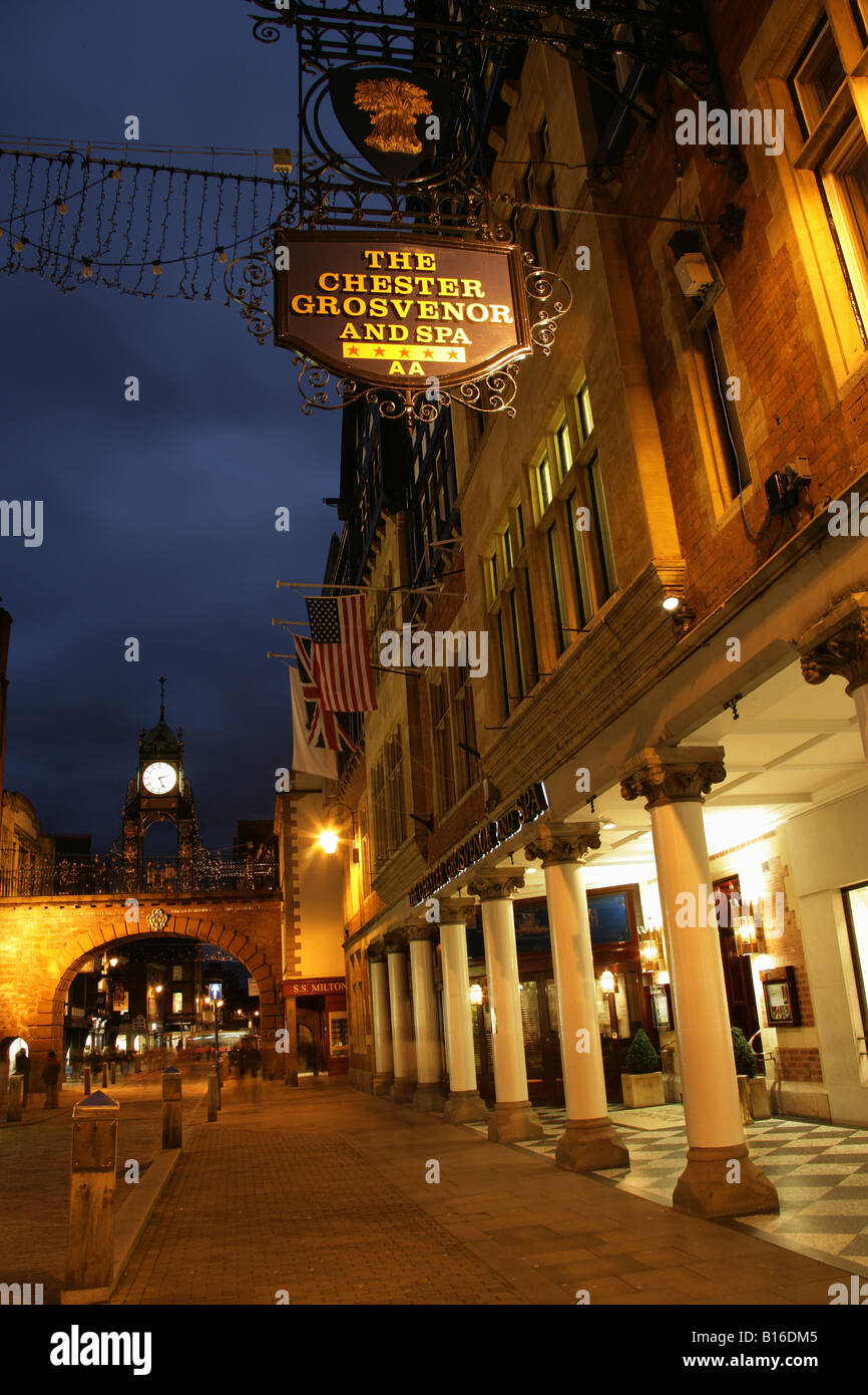 City of Chester, England. The Duke of Westminster owned AA five-star ...