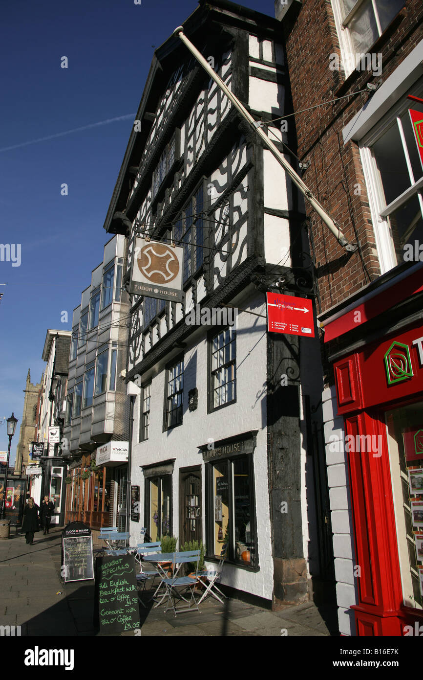 City of Chester, England. The timber framed Tudor House, c1503 or c1603 ...