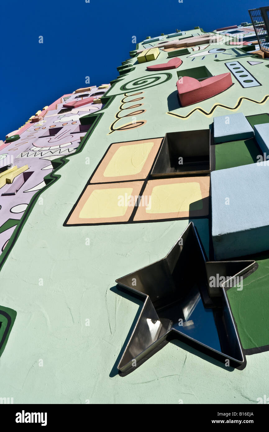 The exterior facade of the Happy Rizzi House in Braunschweig, Germany ...