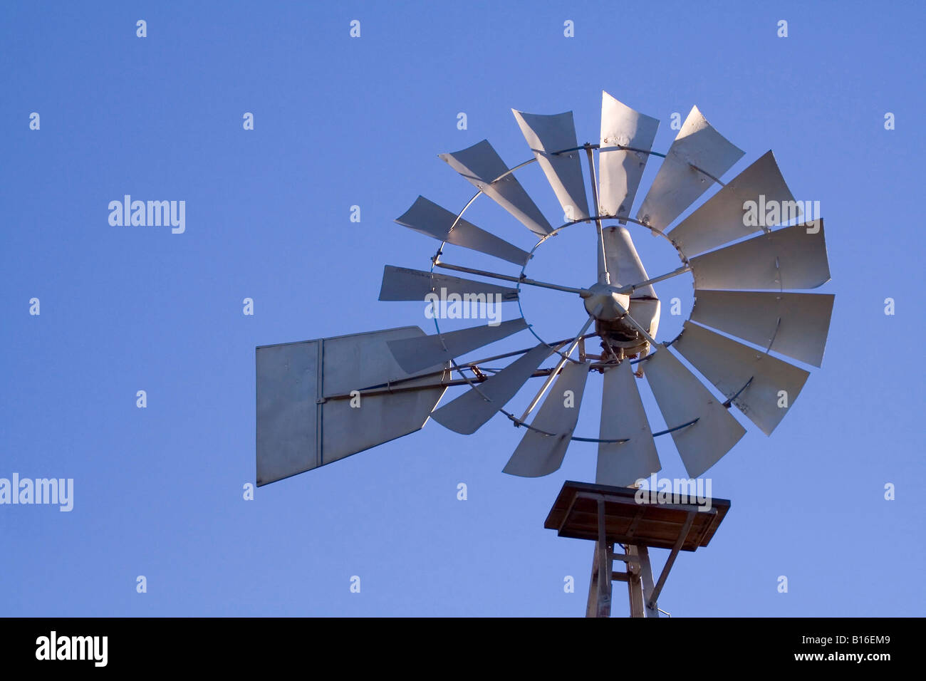 Farm wind mill Stock Photo - Alamy