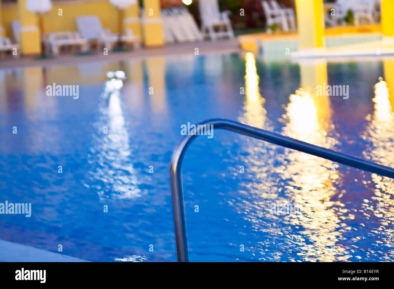 Caribbean vacation swimming pool Stock Photo - Alamy