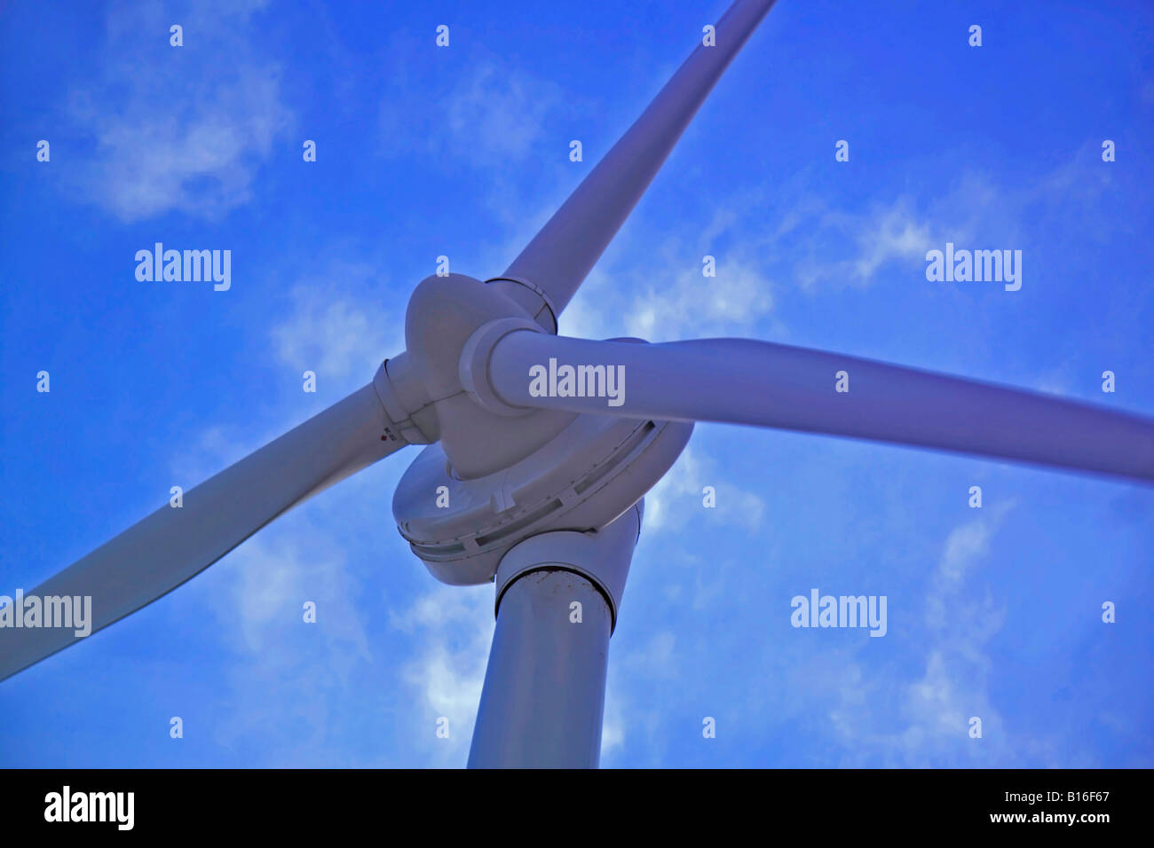 Wind mill close up Stock Photo - Alamy