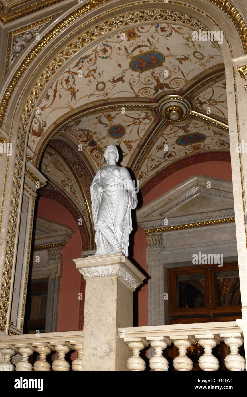 Austria Vienna Wien The Vienna State Opera House , Staatsoper , ceiling ...