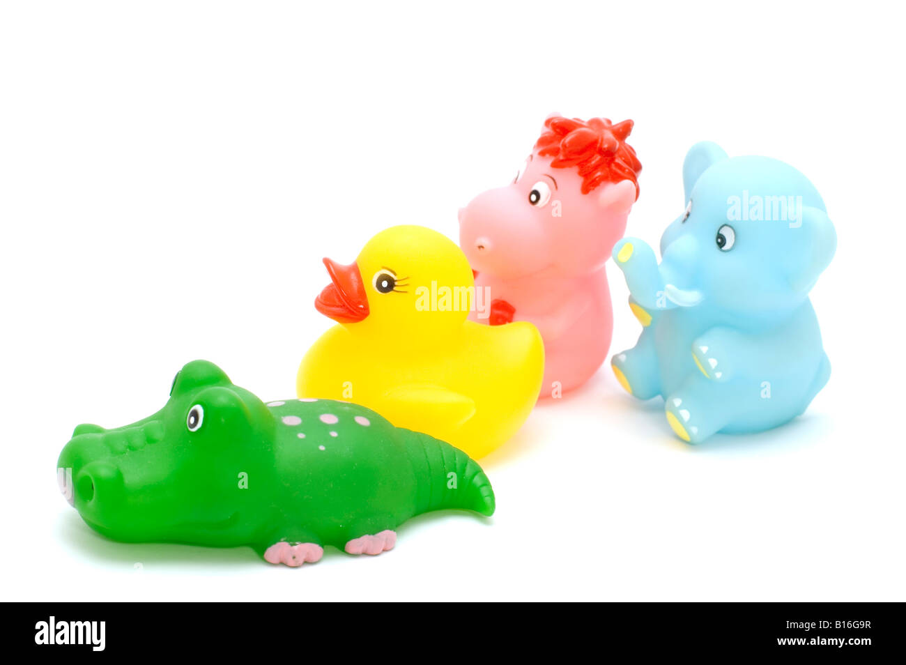 object on white rubber toy Stock Photo - Alamy