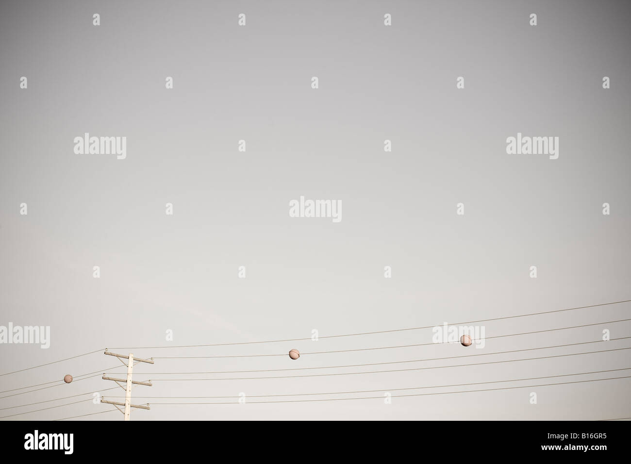 Telephone pole and wires Stock Photo - Alamy