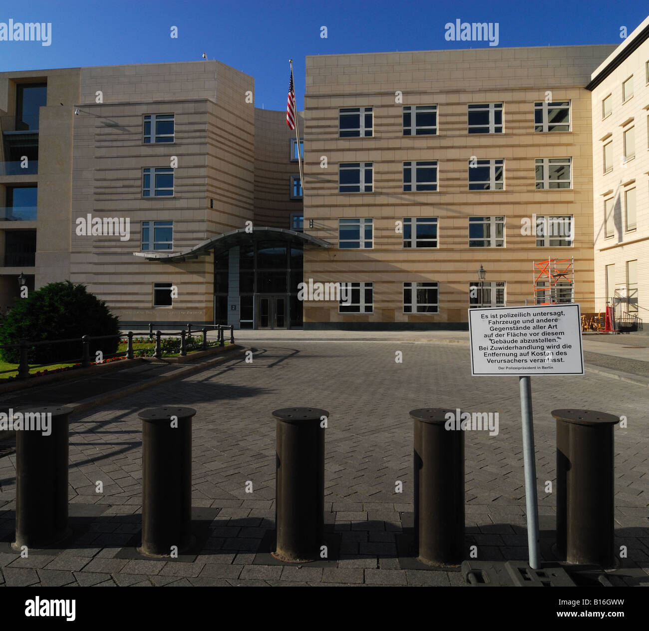 American Embassy in Berlin, Germany Stock Photo - Alamy