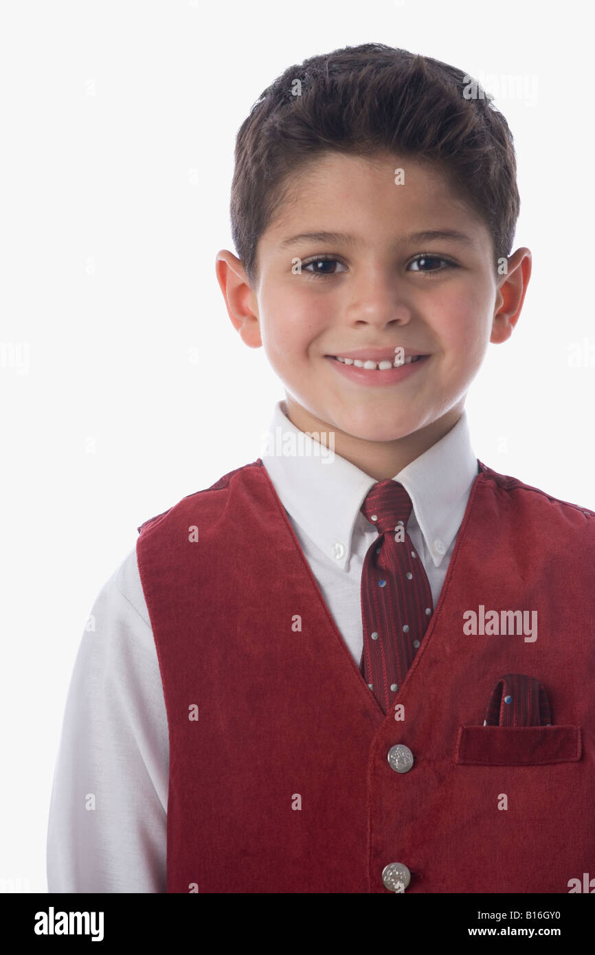 Portrait of Hispanic boy Stock Photo - Alamy
