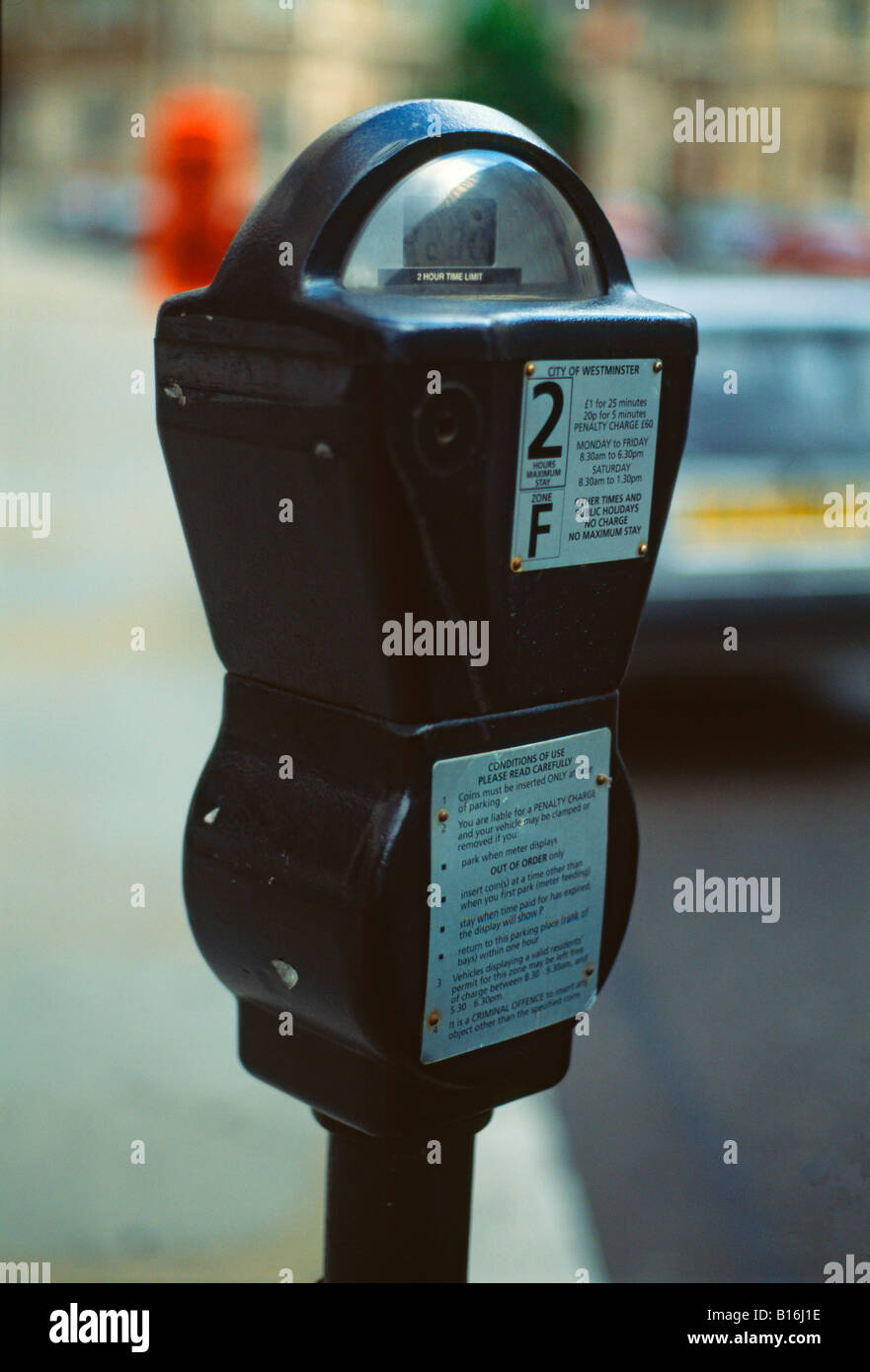 Parking meter london hi-res stock photography and images - Alamy