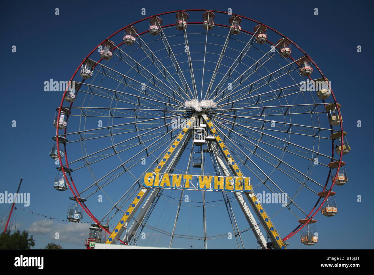 Ferris Wheel Cardiff Bay Stock Photo - Alamy