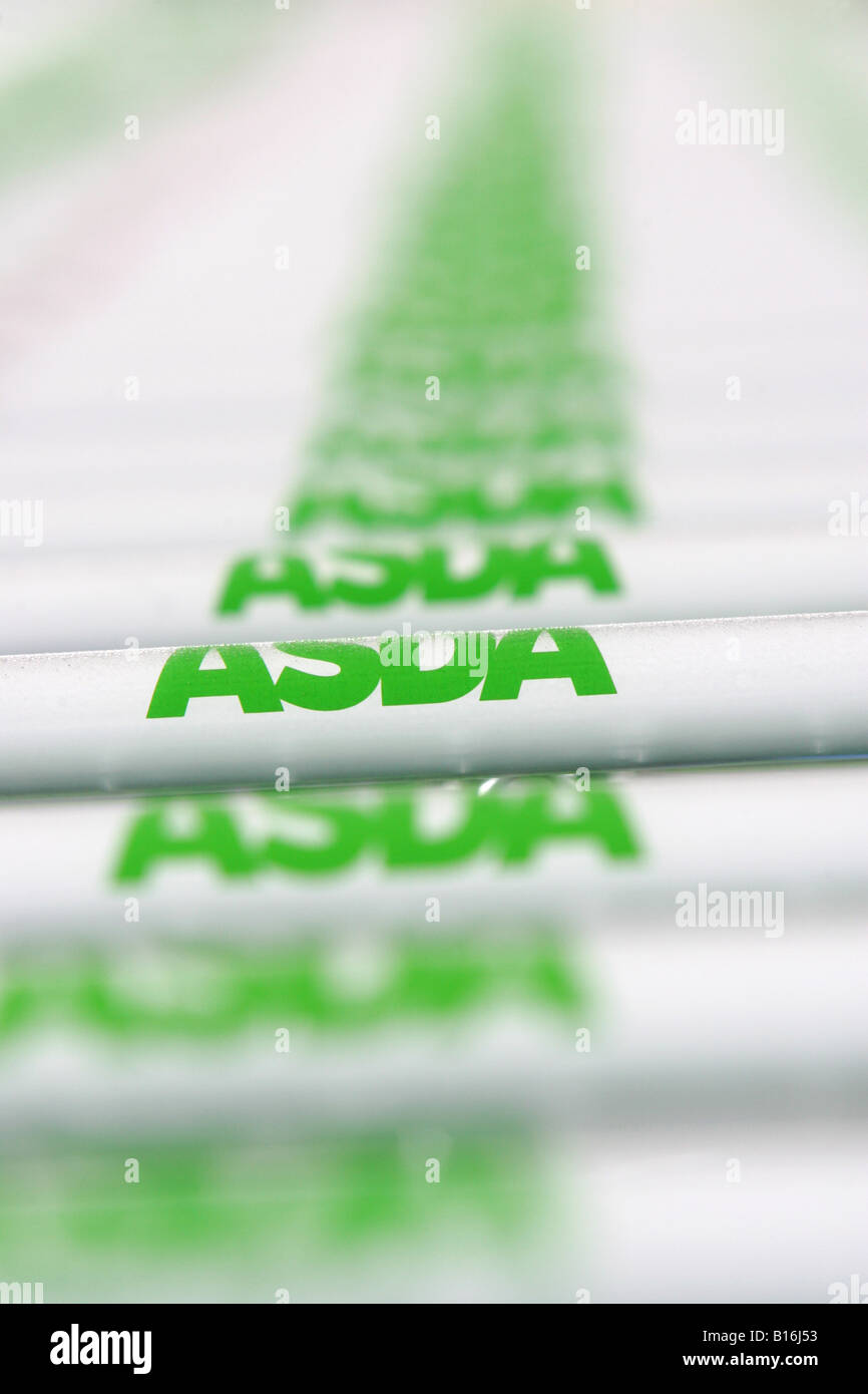 Asda shopping trolley hi-res stock photography and images - Alamy