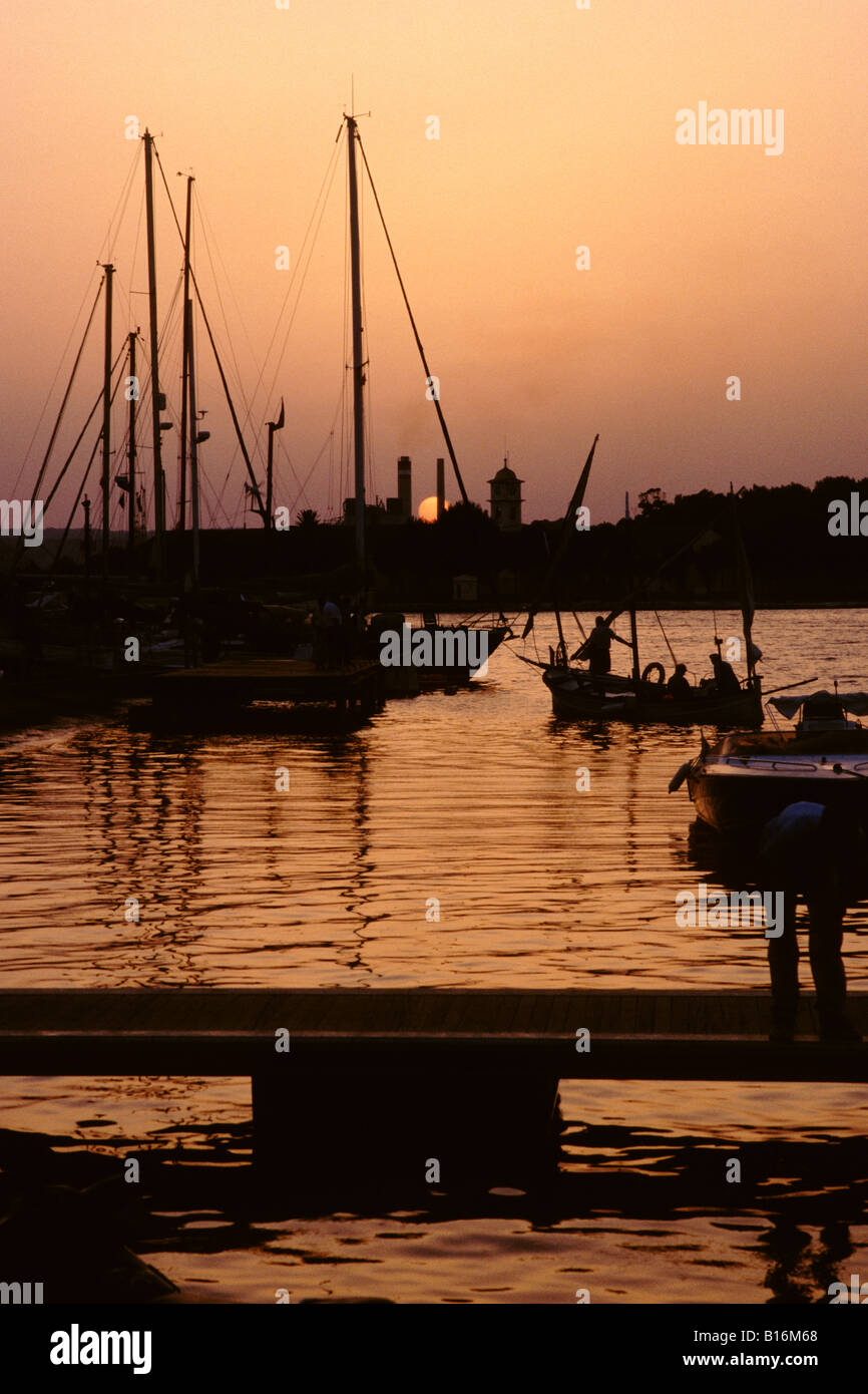 Port of Mahon, Menorca Stock Photo - Alamy