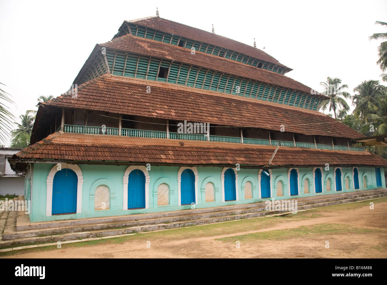 Mishkal Mosque. The mosque is a five storey structure built by an ...