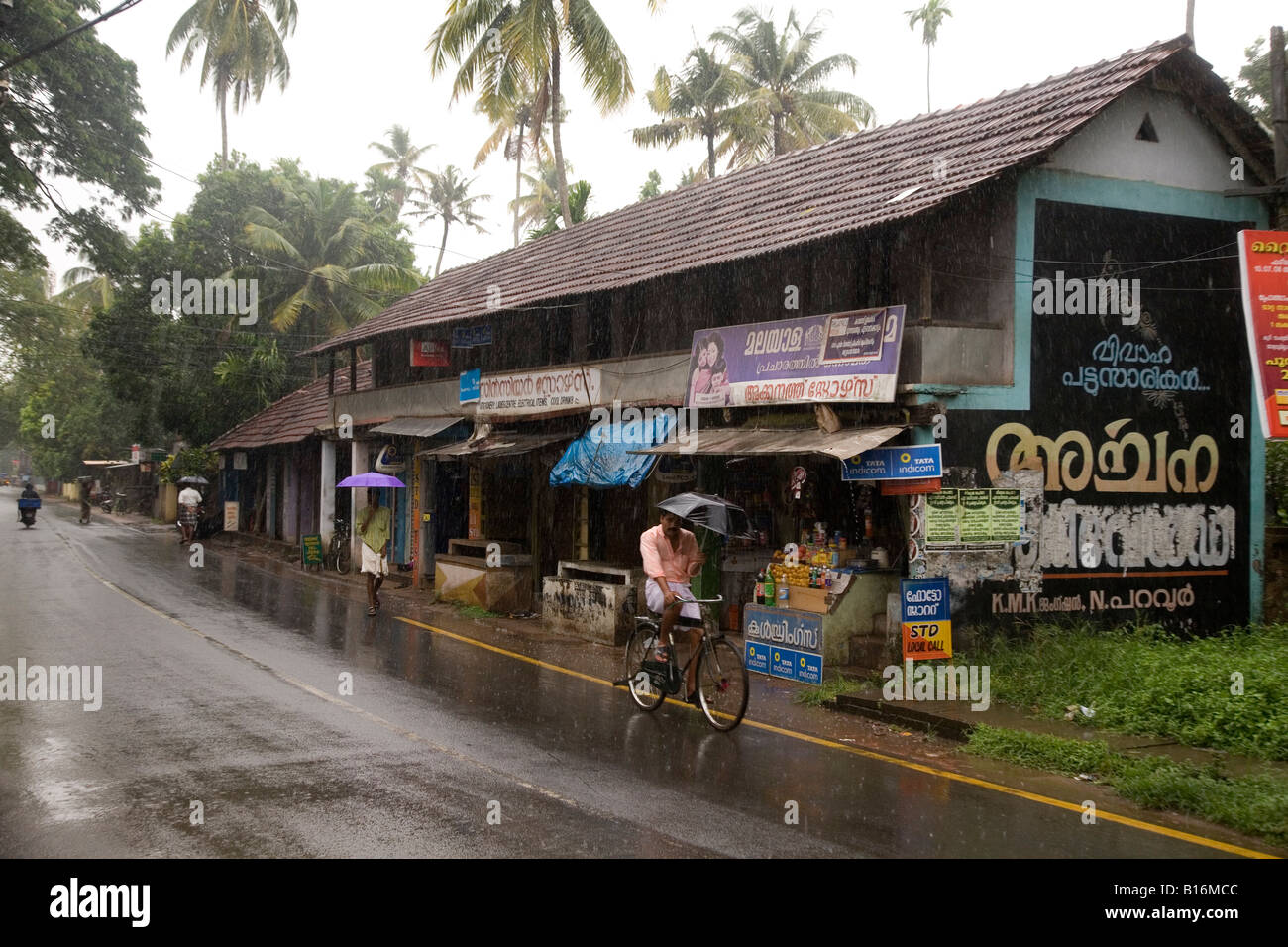 Kerala Village Street Stock Photos & Kerala Village Street Stock Images ...