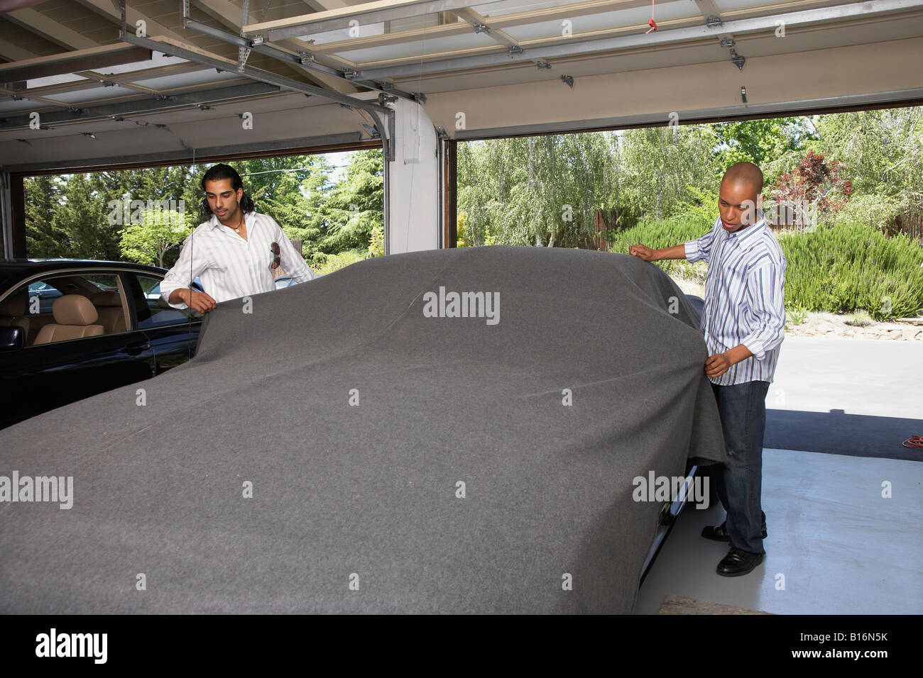 Men With Car High Resolution Stock Photography and Images - Alamy