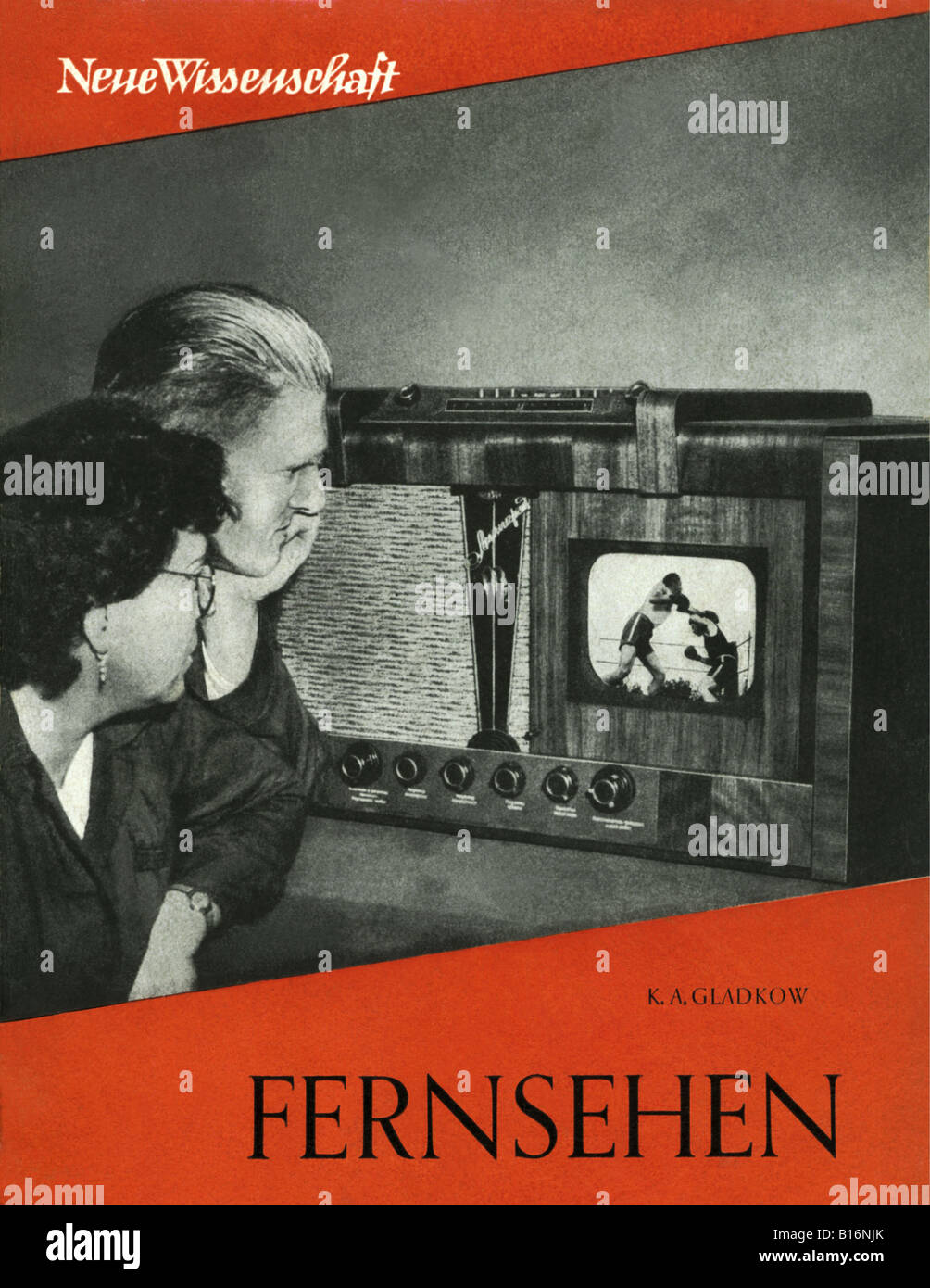 broadcast, television, publications, book cover: "Fernsehen", Neue ...