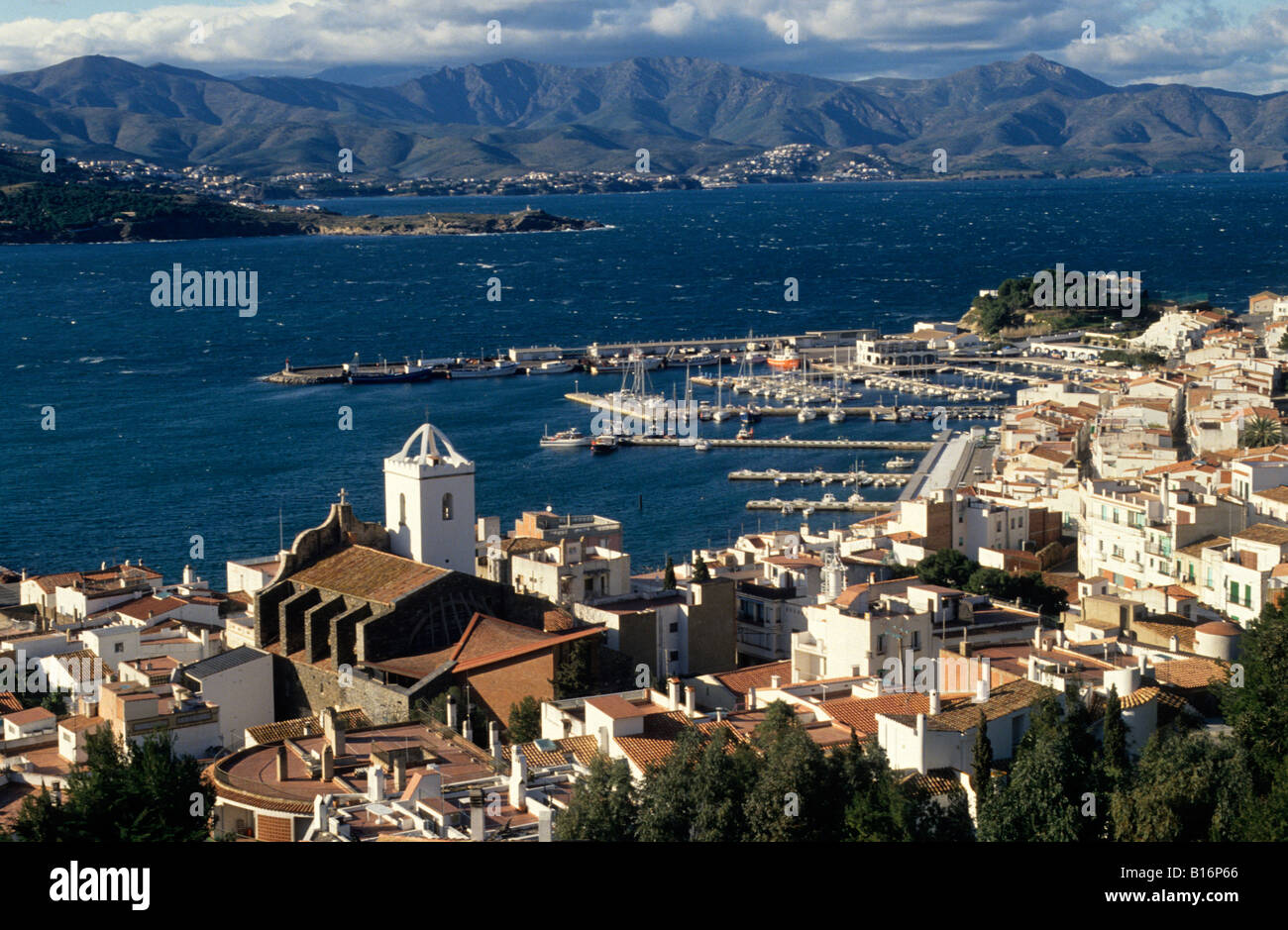 Port de la Selva Alt Empordà Girona province Catalonia Spain Stock ...