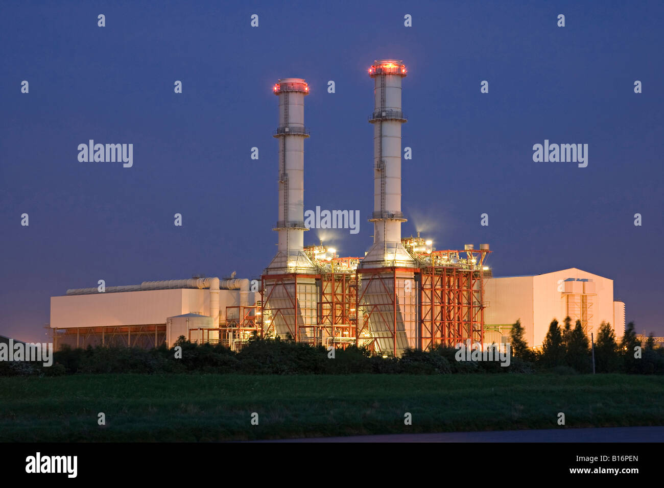 Sutton Bridge power station using combined cycle gas turbine which is ...