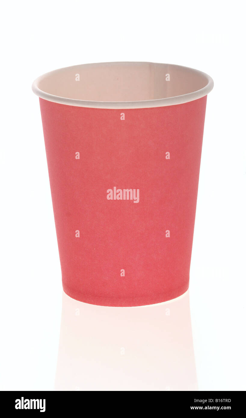 One-off paper cup Stock Photo - Alamy
