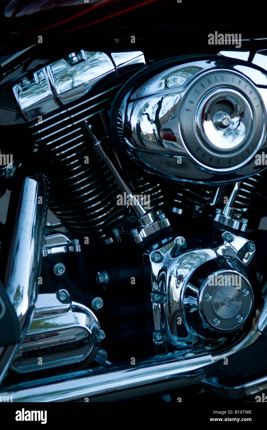 Green harley davidson hi-res stock photography and images - Alamy