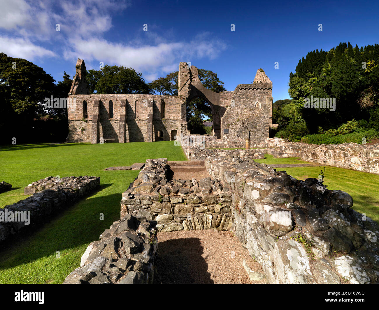 Greyabbey Co Down Northern Ireland Stock Photo - Alamy